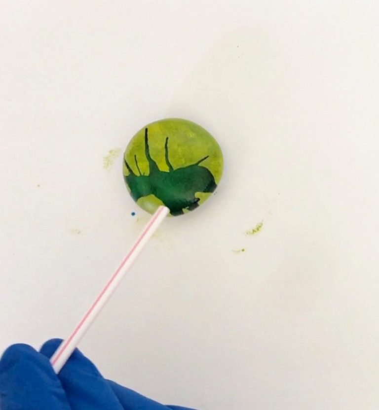 Halloween Rock Painting Ideas (Alcohol Inks Edition)