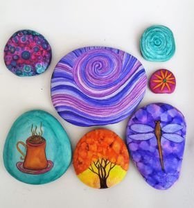 Beginner's Guide to using Alcohol Inks on Rocks