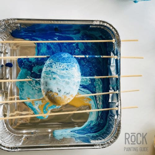 Paint Pouring On Rocks Made Easy [Rock Painting Beginners]