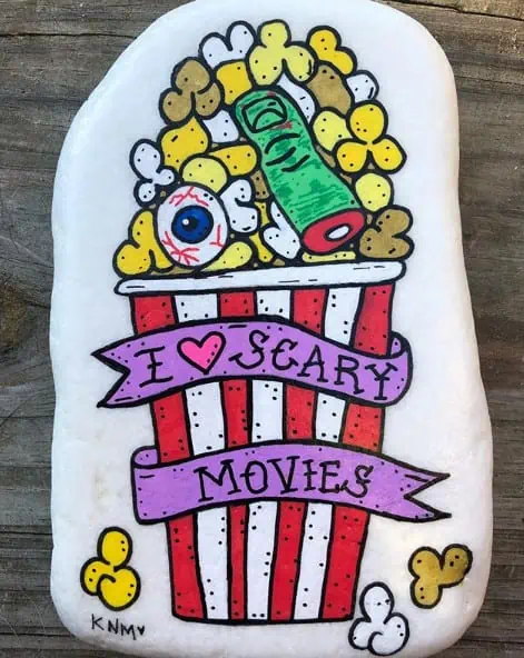 Over 50 Of The Best Halloween Painted Rocks On Instagram