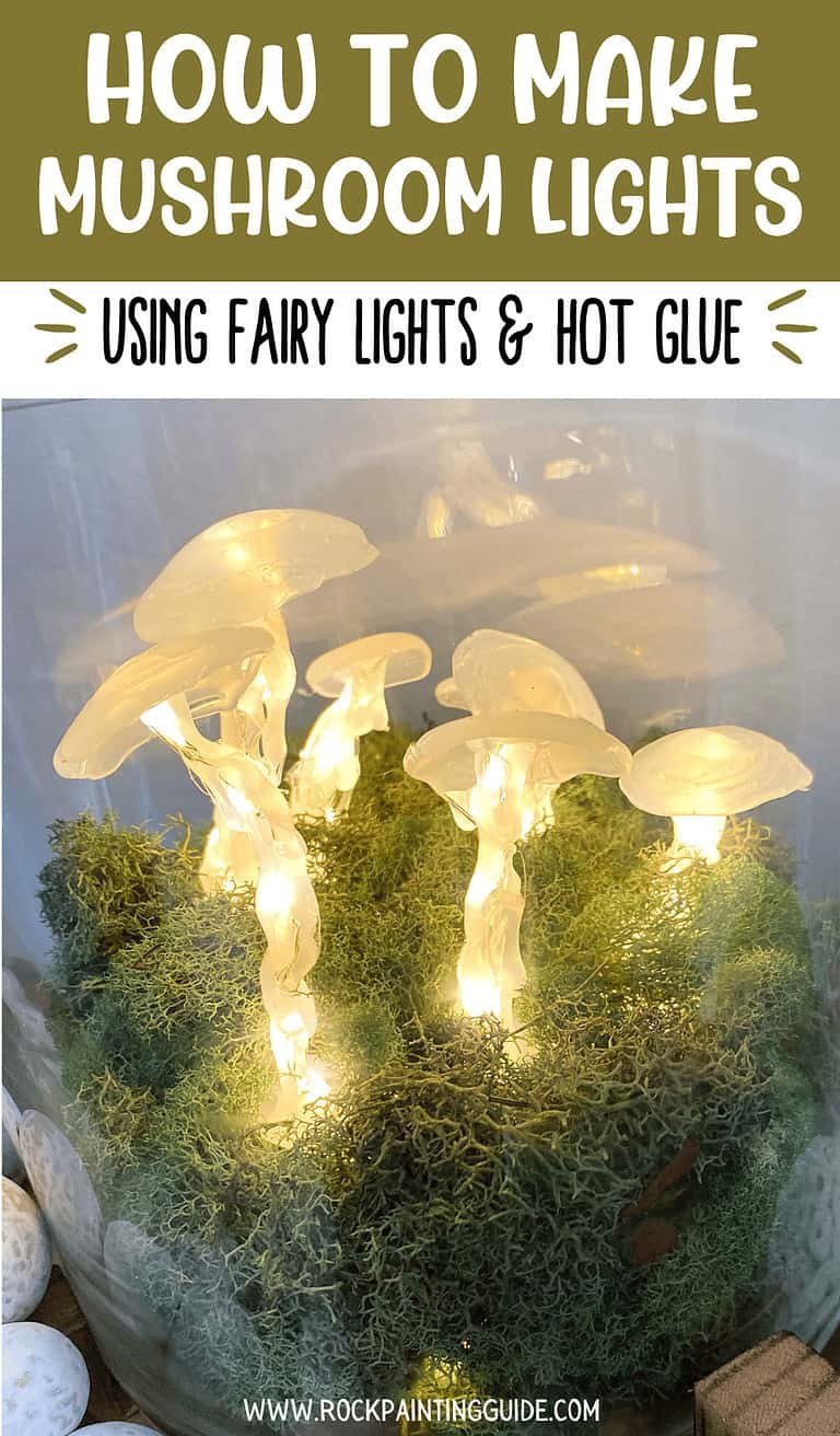 Super Simple DIY Mushroom Lights For Your Home