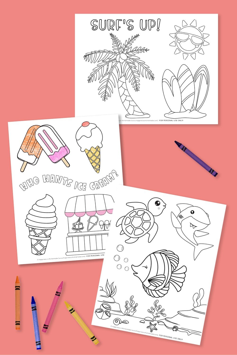 200+ Fun Summer Coloring Pages for FREE [Download & Print]