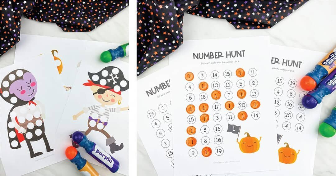 30+ Spooky Fun Halloween Activities Printables for Kids (Free)