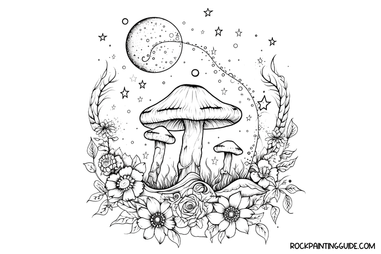 40+ Whimsical Mushroom Drawing Ideas With Cottagecore Vibes!