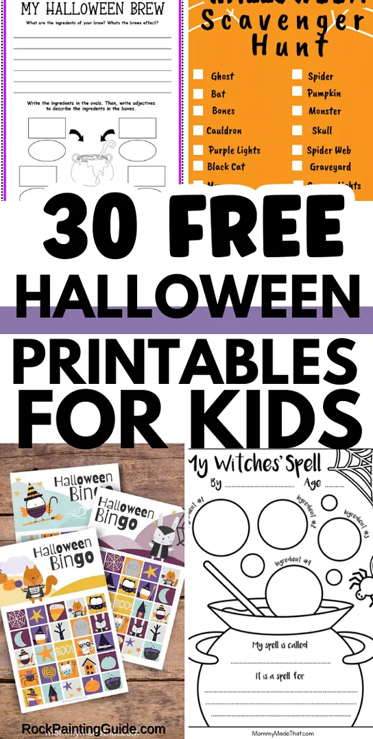 30 Spooky Fun Halloween Activities Printables For Kids (Free)