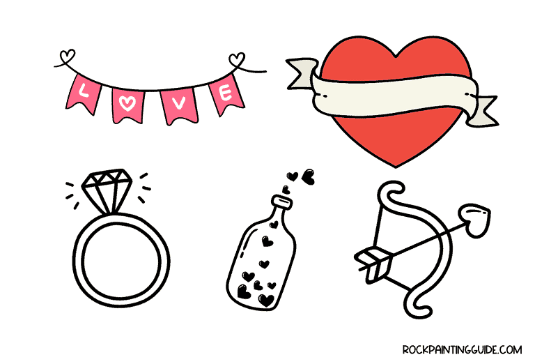 100 Charming Valentine's Day Drawing Ideas to Try! Free Printable