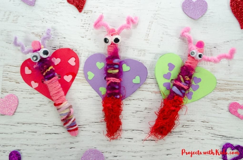 20+ Adorable Valentine's Day Lovebug Crafts For Kids